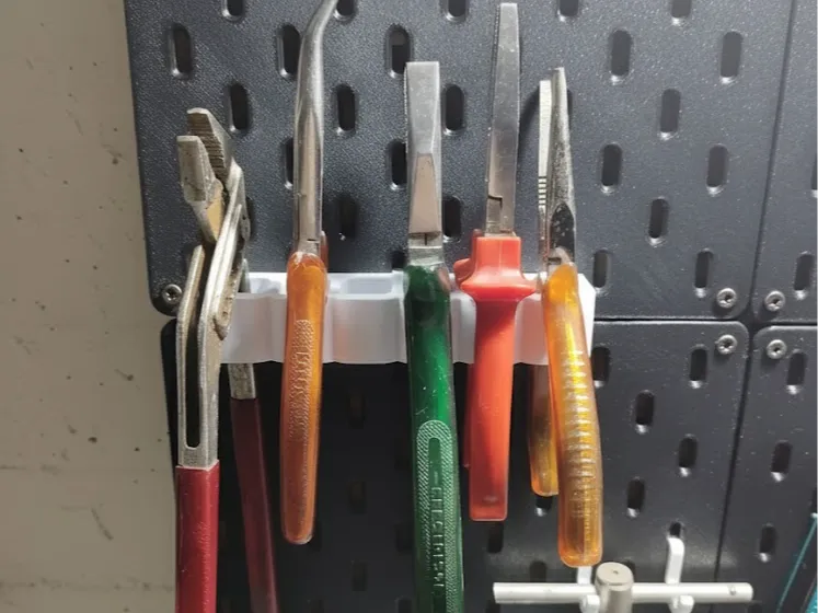 3D Printed Pliers Rack for IKEA SKÅDIS - Free 3D Print Model - MakerWorld