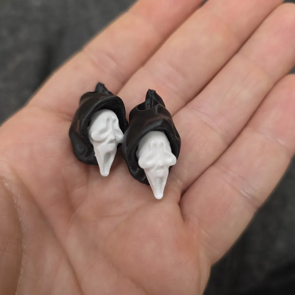 Scream Mask Drawstring bean NO AMS NEED by gus8511 MakerWorld: Download ...