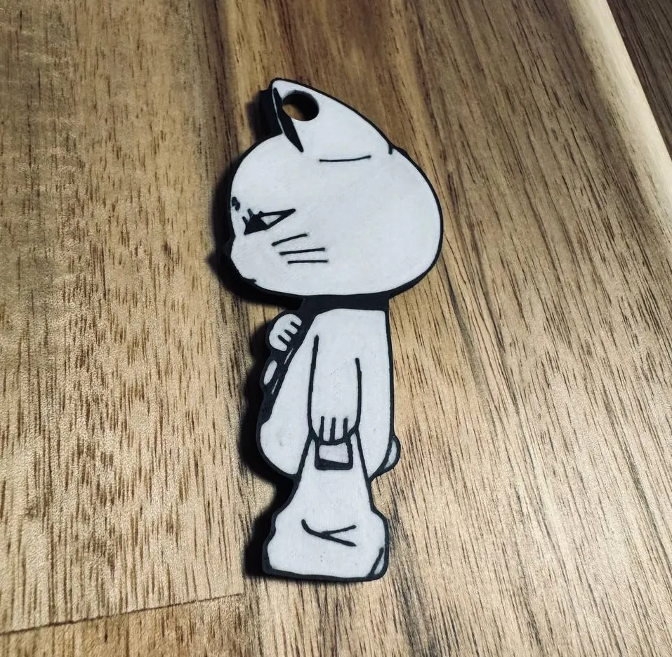 Dandadan Keychain turbo granny by Hitarii - MakerWorld