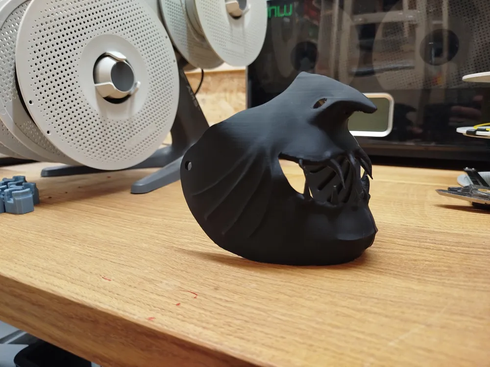 Máscara Oni - Modelo de impresión 3D gratuito - MakerWorld