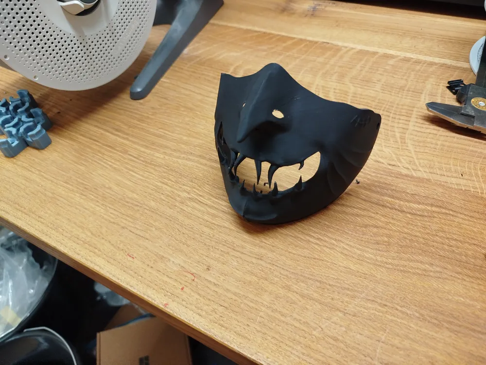Máscara Oni - Modelo de impresión 3D gratuito - MakerWorld