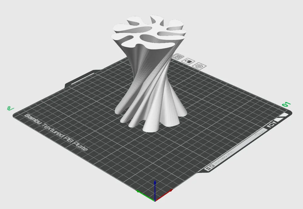 Wavelet vase by mldk - MakerWorld