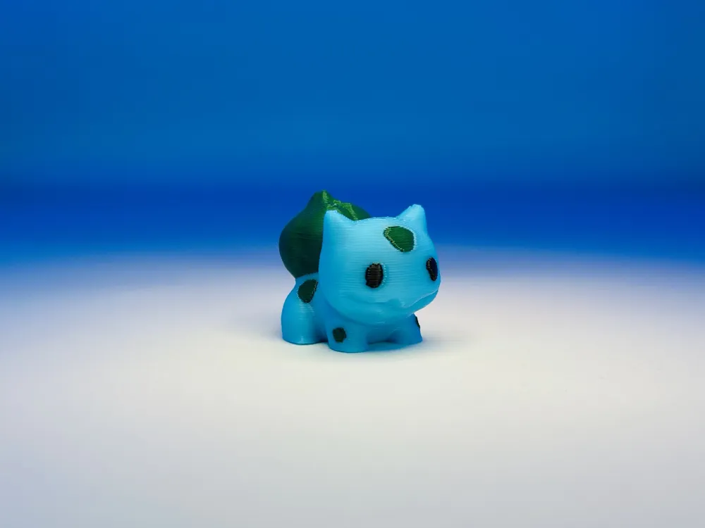 BULBASAUR Pokemon Mini figure - Free 3D Print Model - MakerWorld