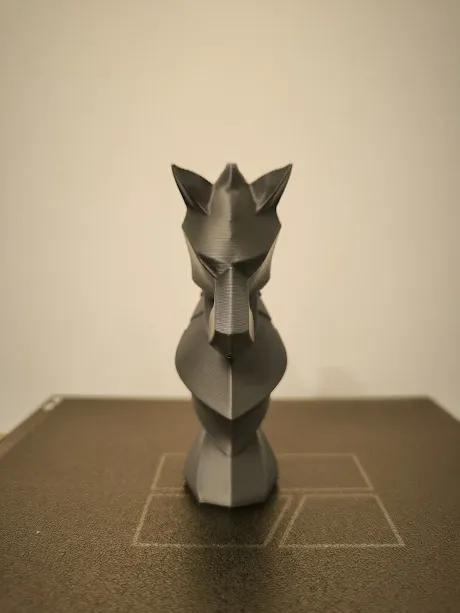 Abstract modern stone chess knight - Free 3D Print Model - MakerWorld