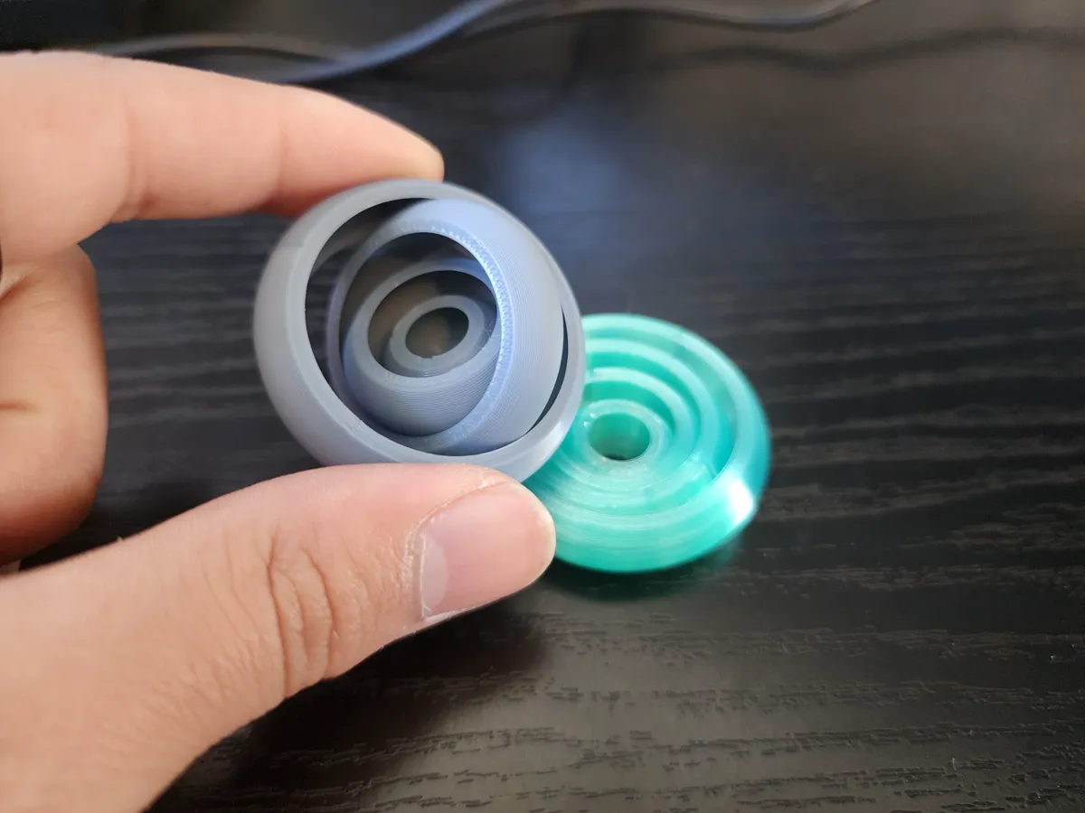 4 Ring Gyro Fidget Toy - Free 3D Print Model - MakerWorld