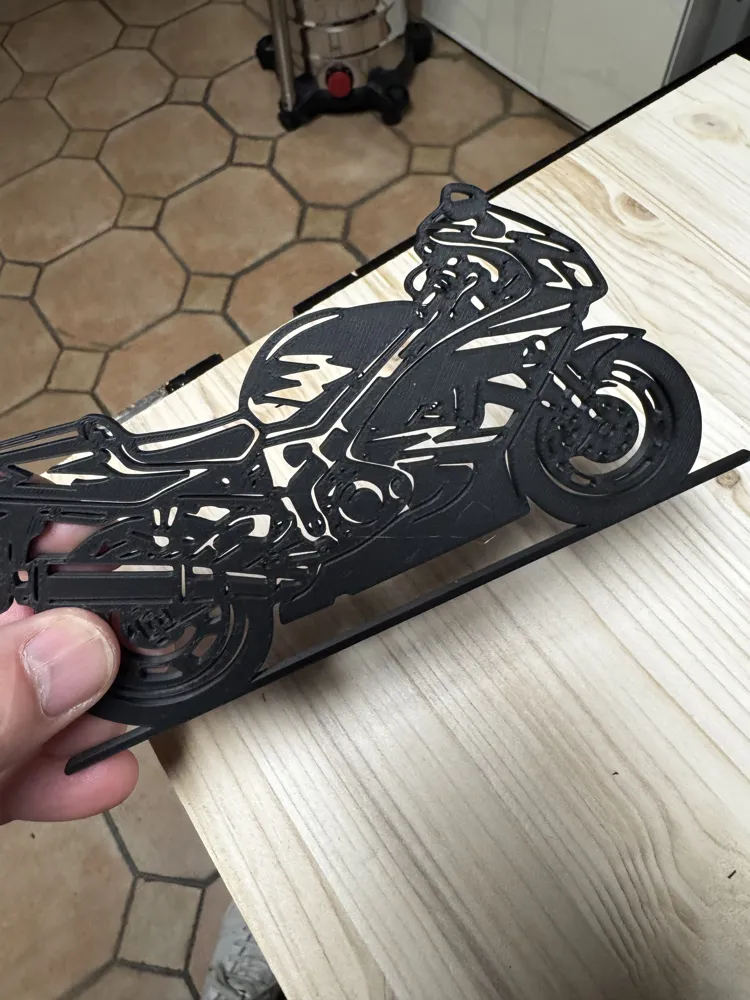 Honda CBR900RR Fireblade – Sportbike Wall Art - Free 3D Print Model ...