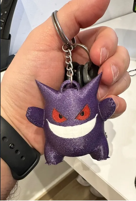 Gengar keychain by Nigh87 MakerWorld: Download Free 3D Models
