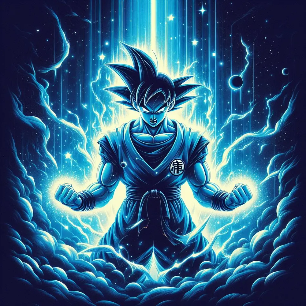 goku charged up hueforge by scooterb415 - MakerWorld