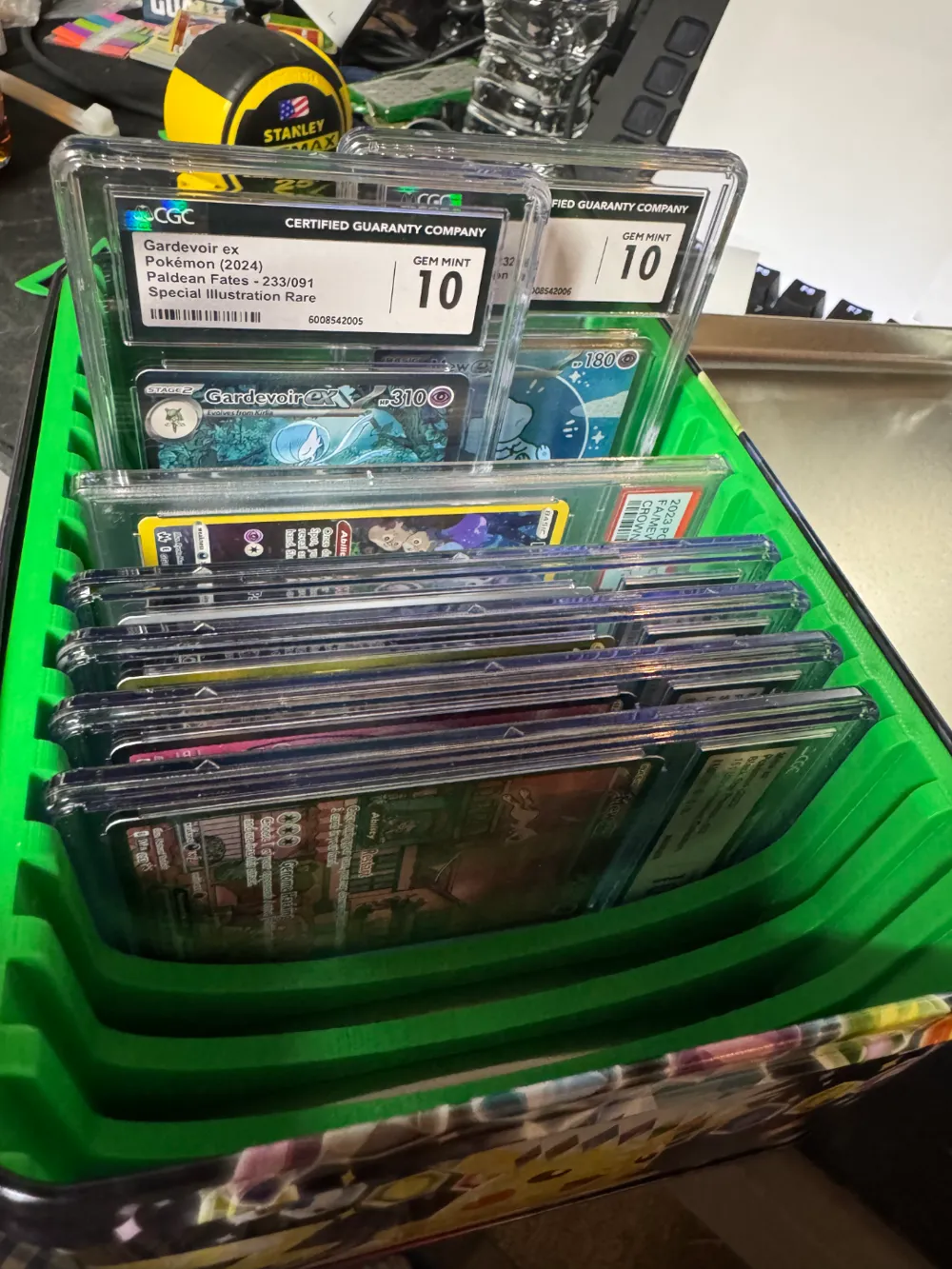 Pokemon Lunchbox Slab Insert - Fits 15 slabs by ub3rdud3 - MakerWorld