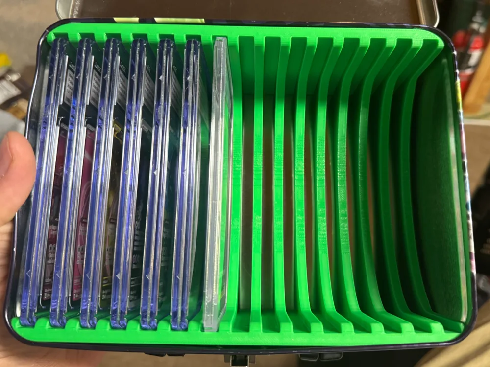 Pokemon Lunchbox Slab Insert - Fits 15 slabs by ub3rdud3 - MakerWorld