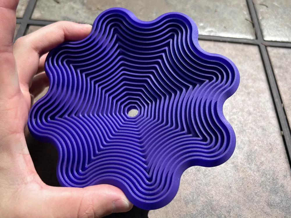 Wavy Nested Fidget by LinkDesigns MakerWorld: Download Free 3D Models