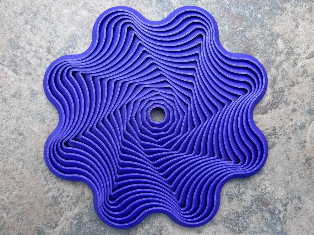 Wavy Nested Fidget by LinkDesigns MakerWorld: Download Free 3D Models