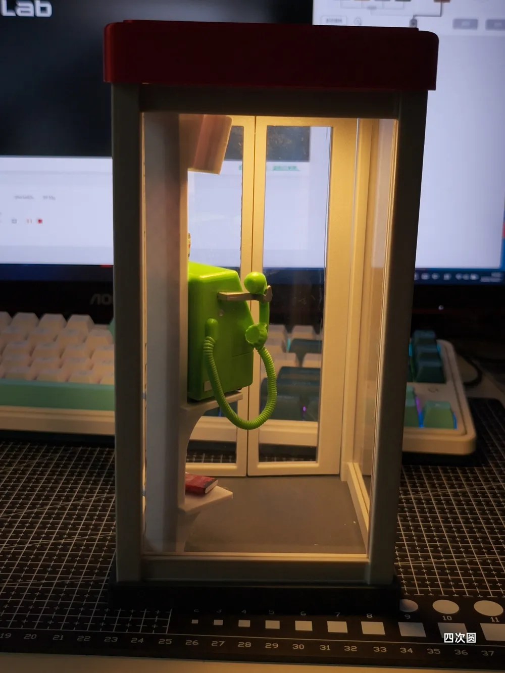 1/12 Chainsaw Man Reze Arc Phone Booth - Free 3D Print Model - MakerWorld