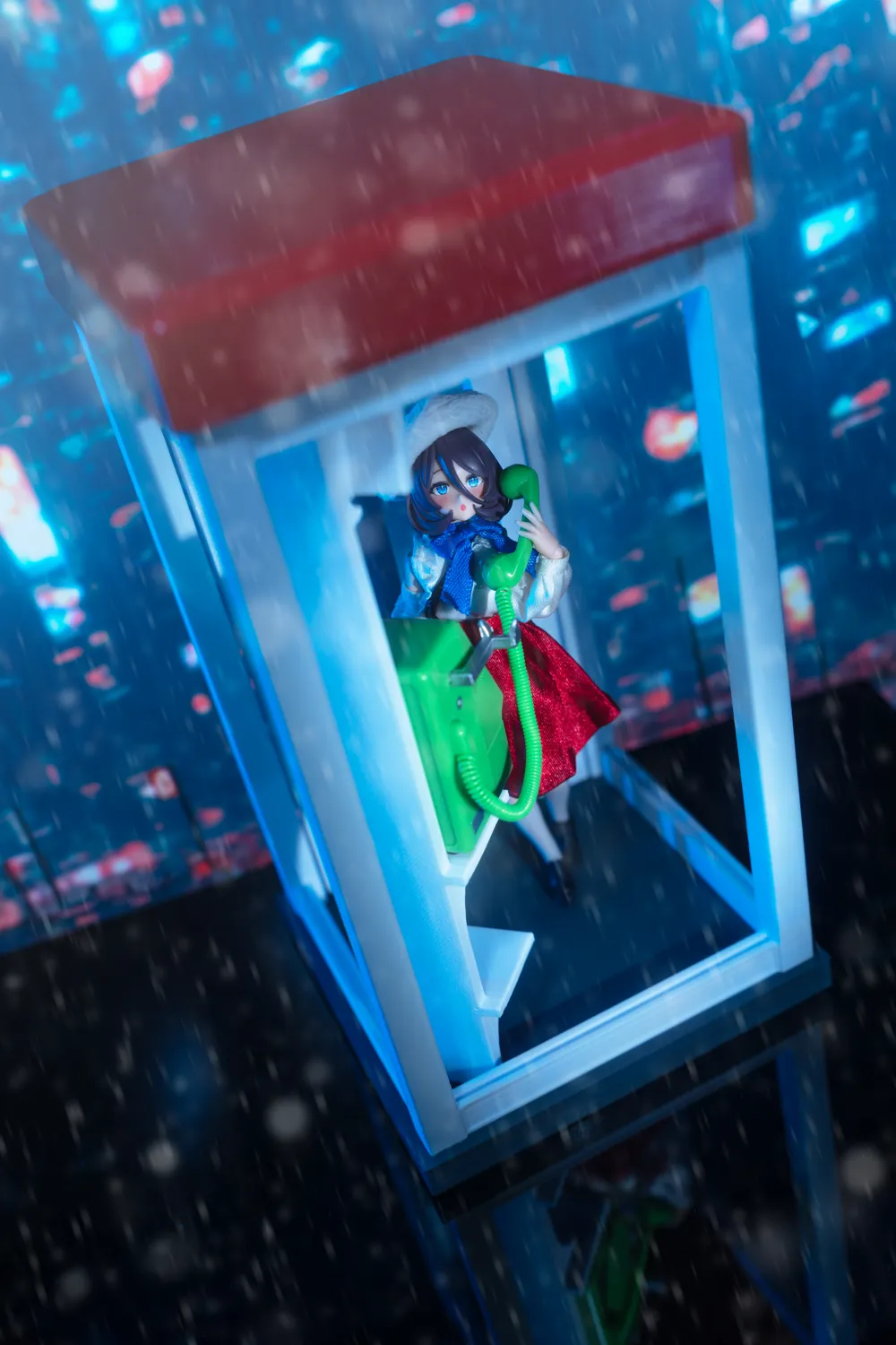 1/12 Chainsaw Man Reze Arc Phone Booth - Free 3D Print Model - MakerWorld