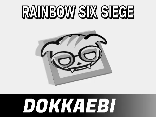 Dokkaebi - Logo R6 por Creativity Lab MakerWorld: Baixe modelos 3D ...