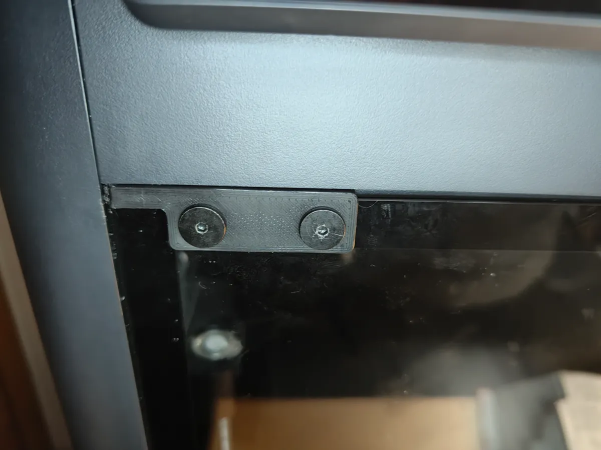 P1S door hinge gap cover - Free 3D Print Model - MakerWorld