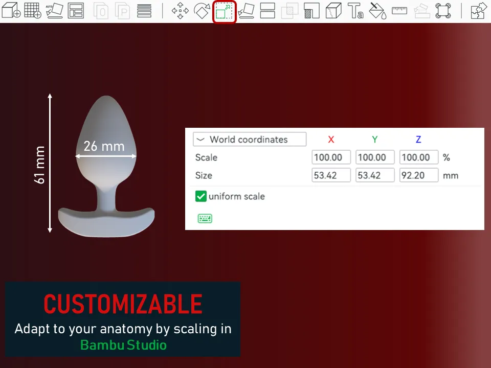 Butt Plug Set - Beginner Friendly - Free 3D Print Model - MakerWorld