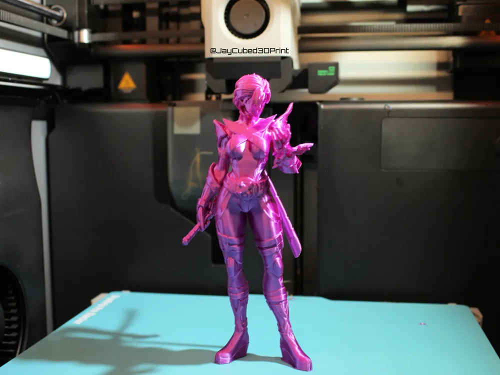 Psylocke - Fan Art Sculpture - Free 3D Print Model - MakerWorld