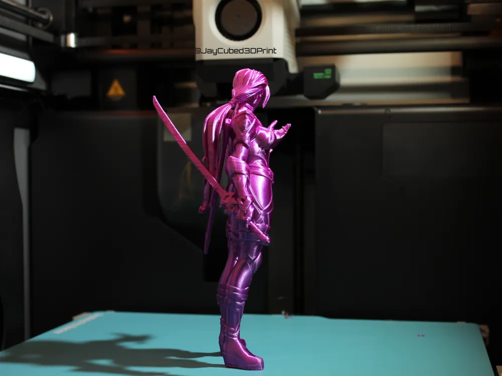 Psylocke - Fan Art Sculpture - Free 3D Print Model - MakerWorld