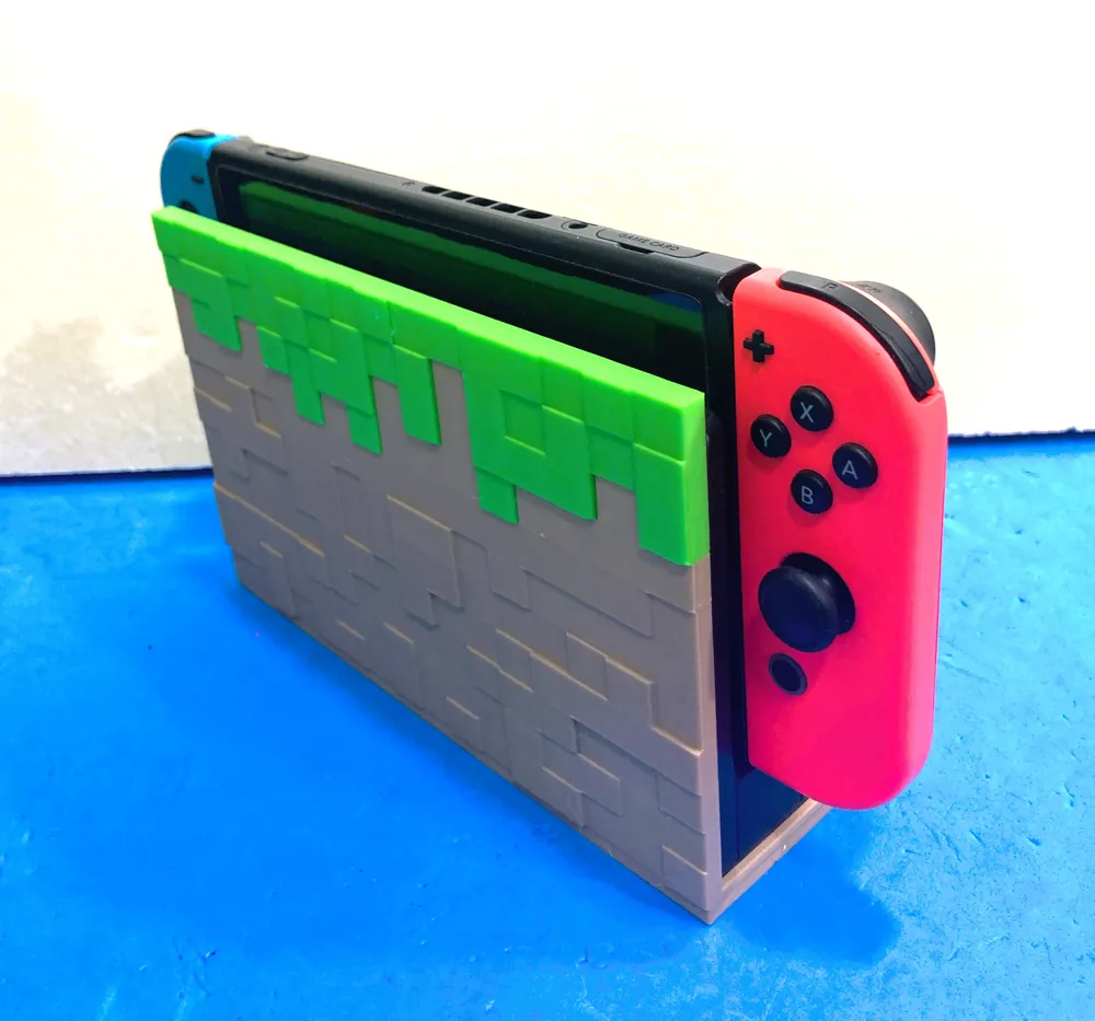 Nintendo Switch Minecraft dock by Franchescor MakerWorld: Download Free ...