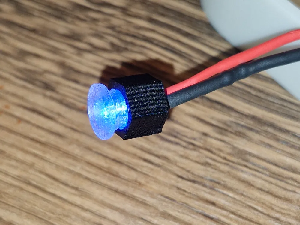 LED holder 5mm led by 3D_maker - MakerWorld