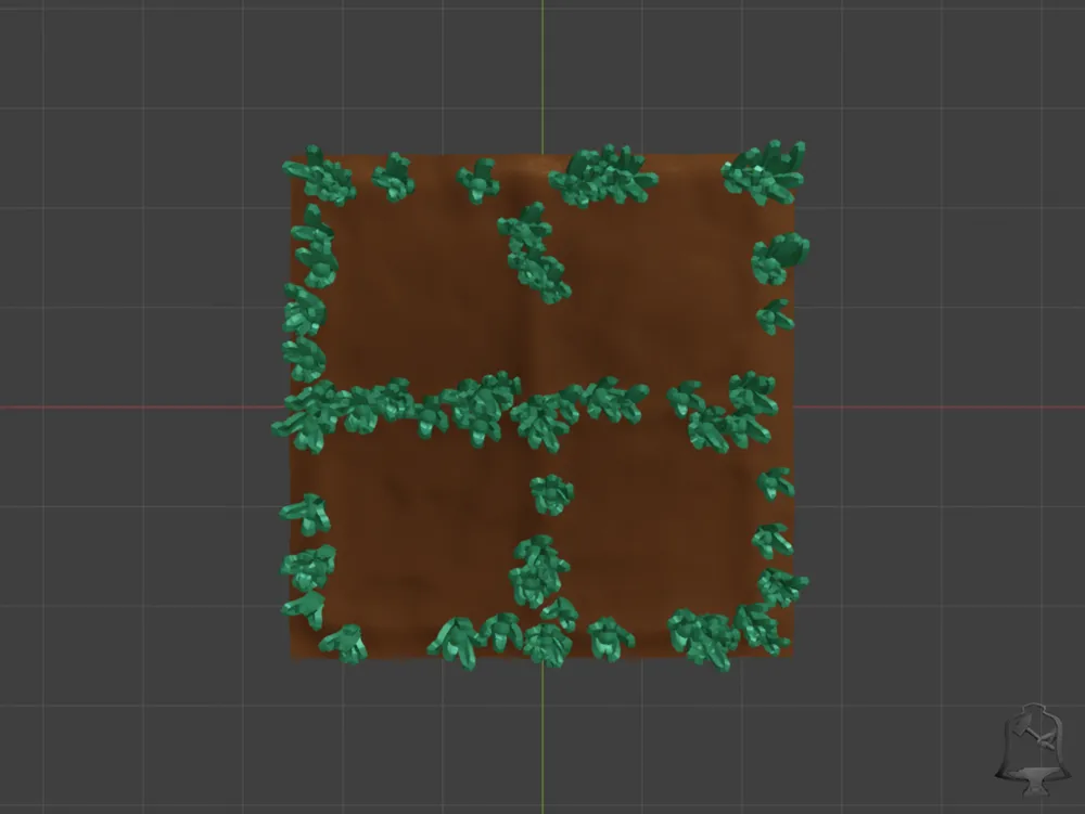 OpenFoliage 2x2 Grass Tile by cale.lebl - MakerWorld