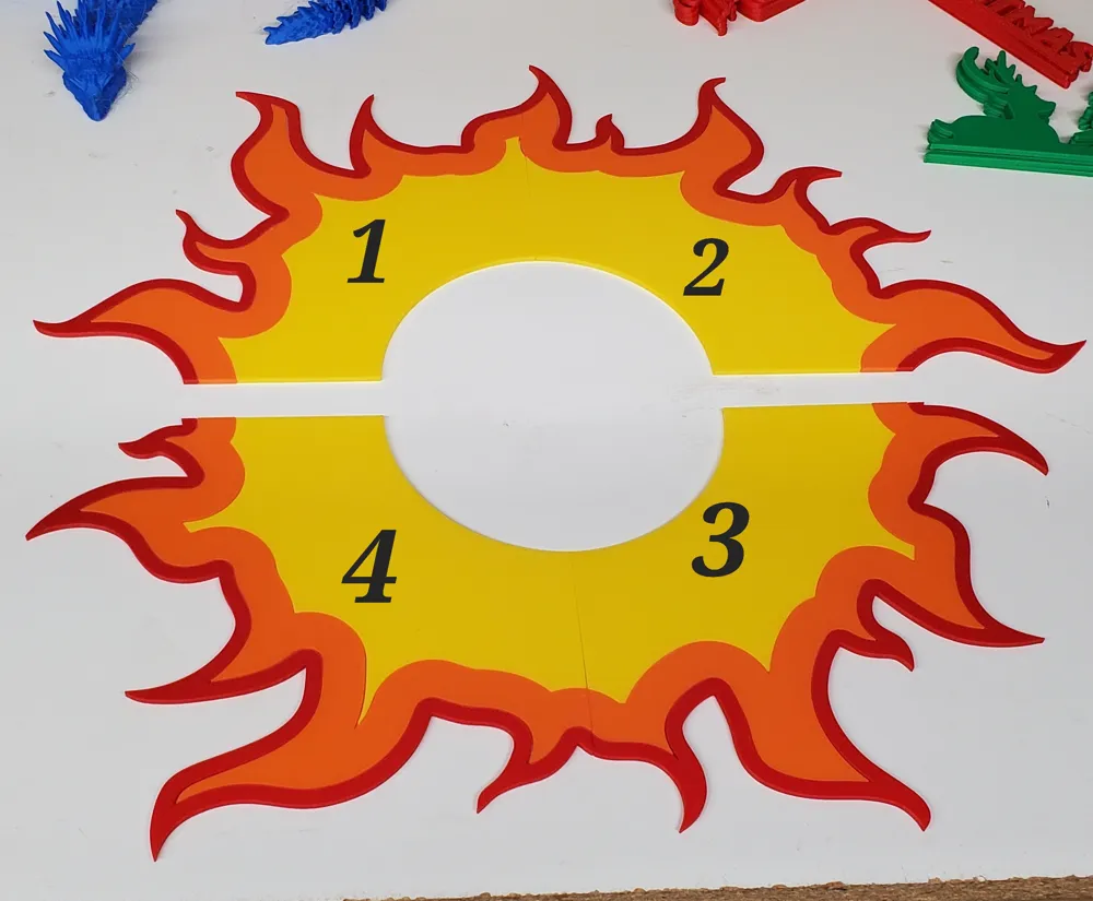 Sun Ceiling Fan Art - Free 3D Print Model - MakerWorld
