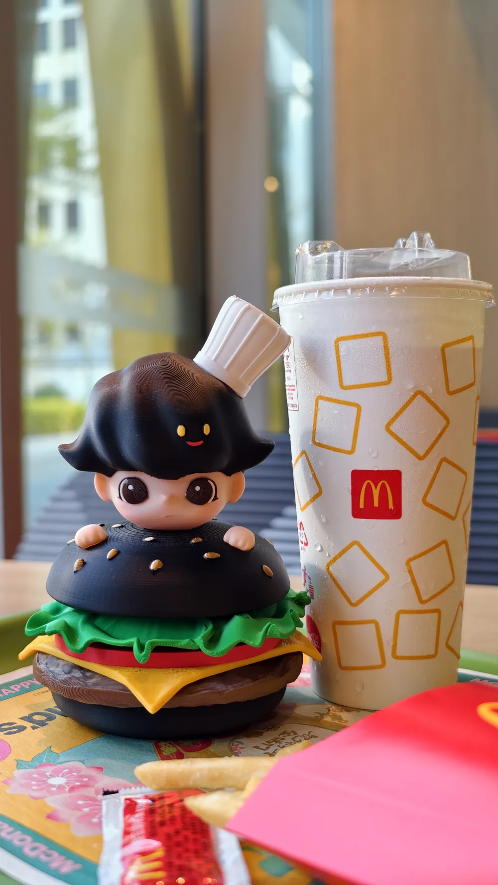 Black Gold Burger Dimoo - Dimoo Loves McDonald's Series - Free 3D Print ...