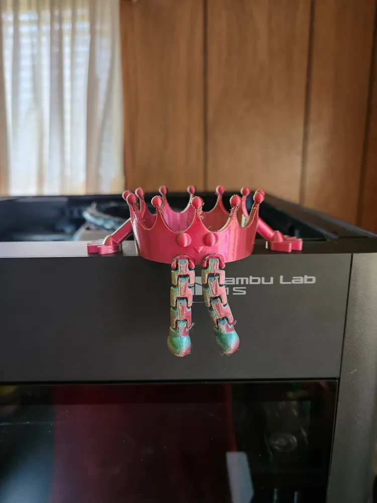 Crown Buddy - Free 3D Print Model - MakerWorld