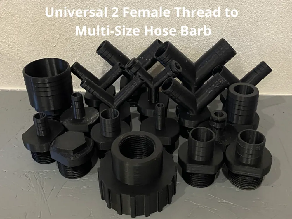 2" Pump Thread Adapter - Free 3D Print Model - MakerWorld