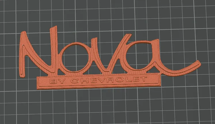 Chevy Nova Emblem by ahouston MakerWorld: Download Free 3D Models