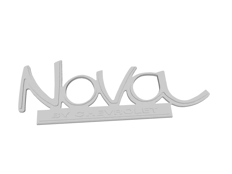 Chevy Nova Emblem by ahouston MakerWorld: Download Free 3D Models