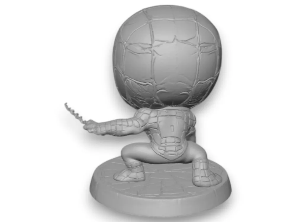 Spider-Man Chibi in Action Pose by impresiones3d MakerWorld: Download ...