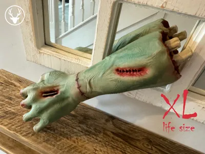 Zombie Arm XL by Stag 3D MakerWorld: Download Free 3D Models