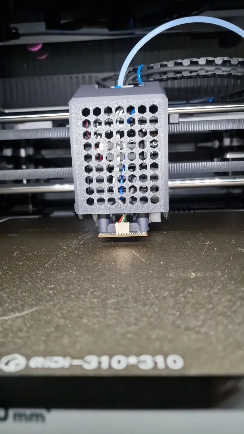 Qidi Plus 4 Toolhead Cover for stew675 Beacon - Free 3D Print Model ...