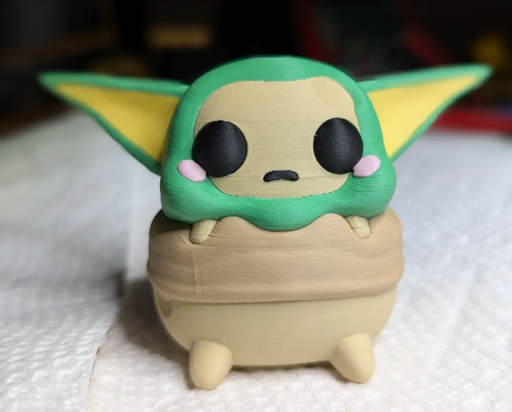 Spudlet Yoda Potato "Sprogu" by DropPunk MakerWorld: Download Free 3D ...