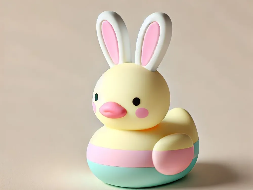 Easter Bunny Rubber Duck by Eriksen42 - MakerWorld