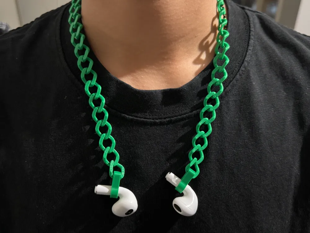 Airpods Anti-Lost Chain V2 by printjunkee - MakerWorld