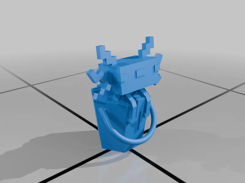 Axolotl Bucket - Free 3D Print Model - MakerWorld