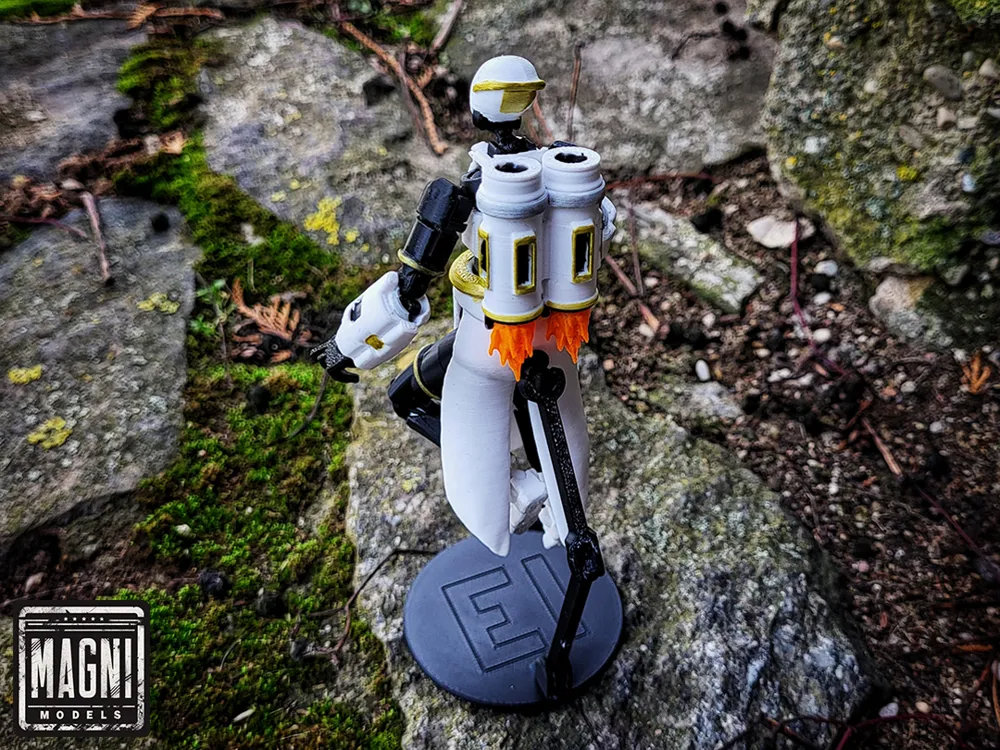 [Dummy 13] Artificer - Risk of Rain - Free 3D Print Model - MakerWorld