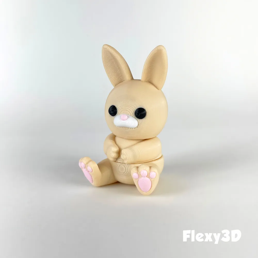 Conejo Articulado por Flexy3d MakerWorld: Descarga Modelos 3D Gratuitos