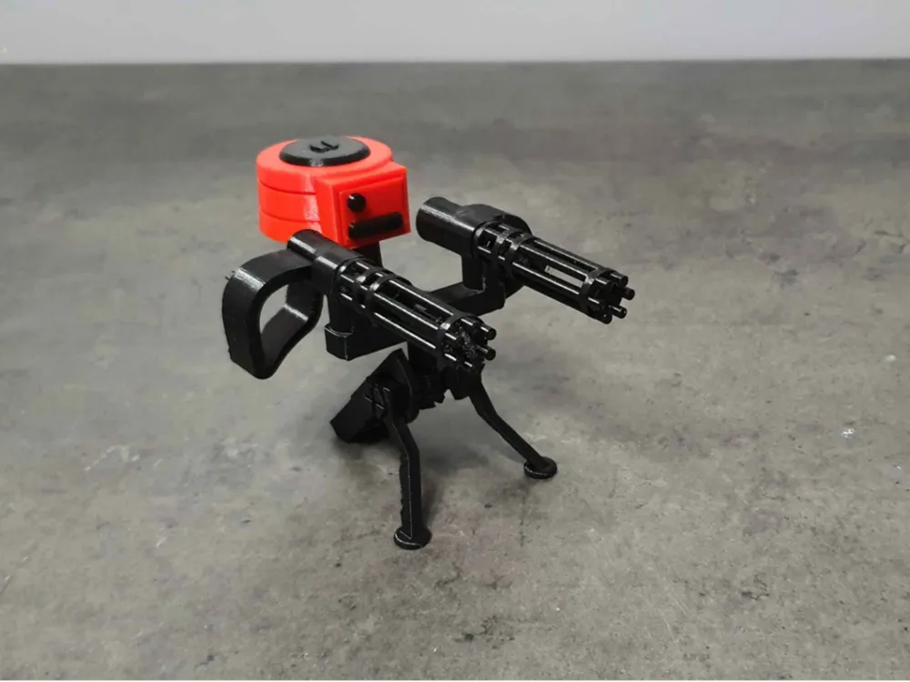 Desk Sentry Gun Level 2 - Free 3D Print Model - MakerWorld