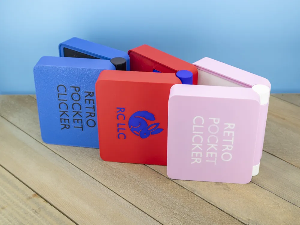Retro Pocket Clicker - Free 3D Print Model - MakerWorld