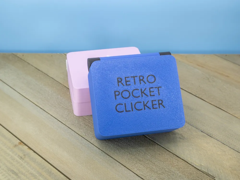Retro Pocket Clicker - Free 3D Print Model - MakerWorld