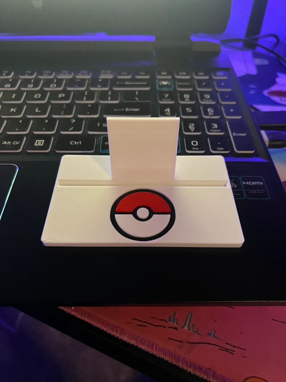 Pokemon card stand - Free 3D Print Model - MakerWorld