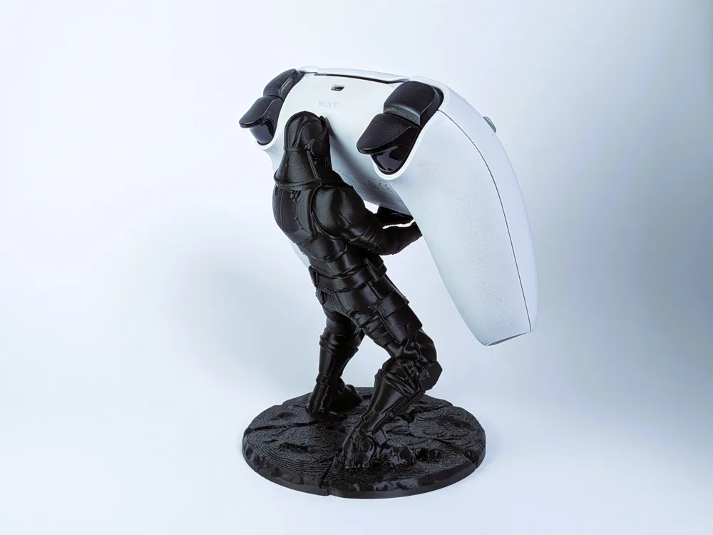 PS5 Controller Holder - Fortnite Black Knight - Free 3D Print Model ...