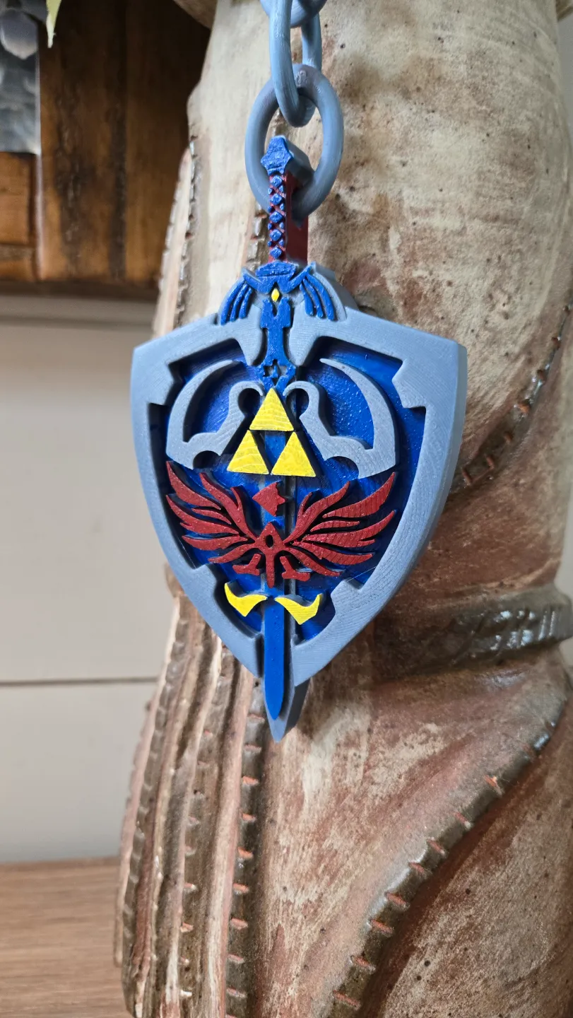 Zelda's Linked Sword & Shield by BarnesKMB - MakerWorld