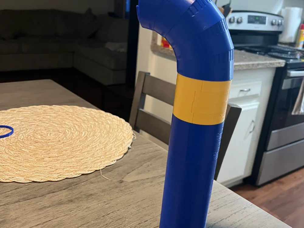 2.5 inch exhaust mock up. 2.5in 3in and 3.75in CLR - Free 3D Print ...