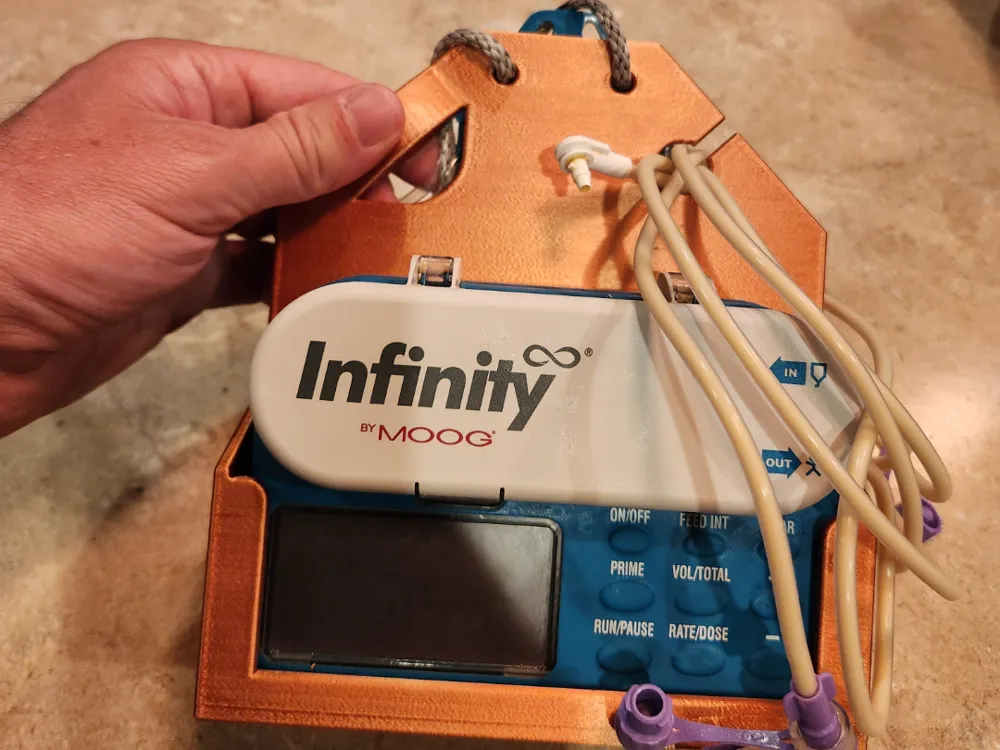 Infinity Feeding Pump Holder by user_1321671650 MakerWorld: Download ...