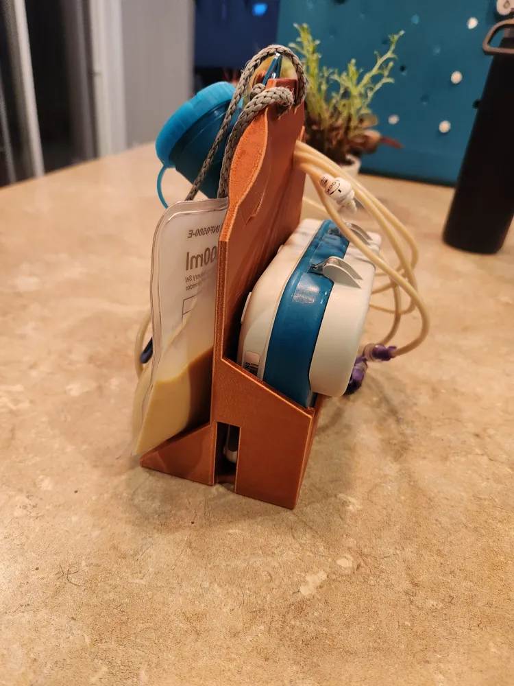 Infinity Feeding Pump Holder - Free 3D Print Model - MakerWorld